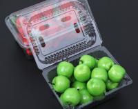 China Customized Design Recyclable PET Heat Sealing Fruit Packaging Box Plastic Blister Packaging for sale