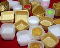 China Eco-Friendly Macaron Plastic Tray with Custom Printing and Transparent Design for Food Packaging for sale