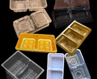 China Disposable PET Box with Heat Sealing and Customized Design for Chocolate and Fruit Packaging for sale