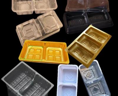 China Disposable PET Box with Heat Sealing and Customized Design for Chocolate and Fruit Packaging for sale