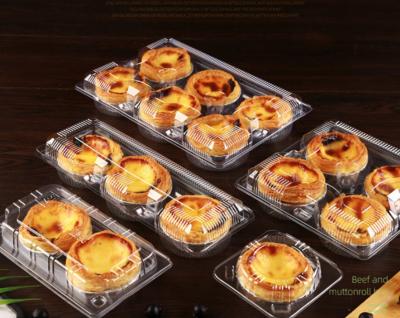 China Customized Design Recyclable PET Heat Sealing Chocolate and Macaron Packaging Trays for sale