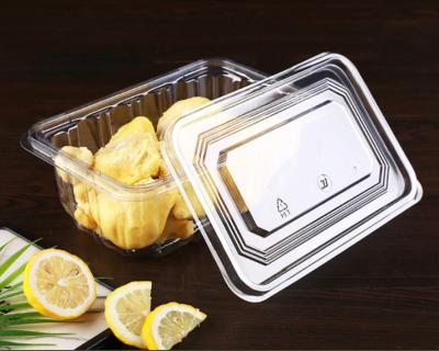 China Customizable Recyclable PET Disposable Plastic Tray with Heat Sealing for Macaron and Fruit Packaging for sale