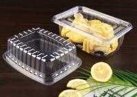 China Customizable Recyclable Macaron Packaging Box with Heat Sealing for Disposable Fruit Packaging for sale