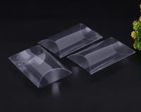 China PVC transparent packaging box, gift PET printed folding box, promotional advertisement packaging box, customizable logo pattern available for sale