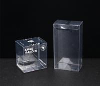 China Customized PVC plastic packaging box with logo printing, folding PET gift box, custom-made PP frosted textured transparent color box for sale