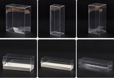 China PVC high-transparency packaging box, gift PET printed folding box, promotional advertising packaging box, customizable logo pattern available for sale