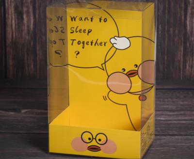 China PVC packaging box, transparent gift box, foldable PET packaging box, matte PP plastic box, small batch customization for sale