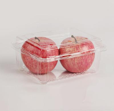 China Wholesale disposable fruit box with transparent cover and thick plastic blister packaging for takeout packing of fruit cutting boxes, custom-made for sale