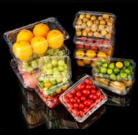 China Single-use meat slice box, beef roll pork slice box, lamb roll box, thick fresh packaging box, black background plastic packaging box for sale