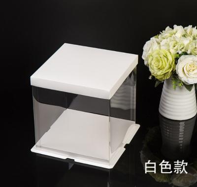 China Wholesale 6-inch, 8-inch, 10-inch, 12-inch birthday cake boxes, packaging boxes, tiramisu boxes, suitable for street vending for sale
