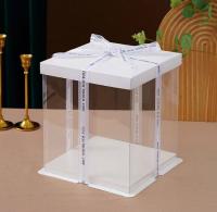 China Cake box packaging: 4 inches, 6 inches, 8 inches, 10 inches, 12 inches / single layer, double layer, triple layer, flower gift box, dessert baking, customization for sale