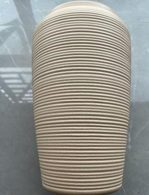 China Multi-leaf PE Coated Plastic Flower Pot with Drainage Holes for Indoor and Outdoor Use for sale