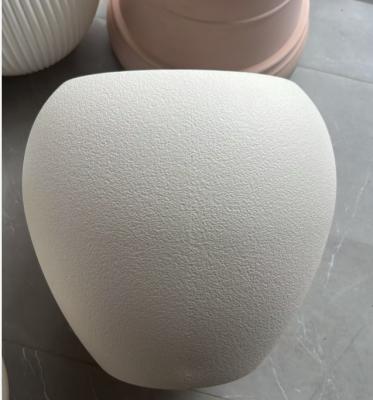 China HDPE Multi-leaf White Porcelain Flower Pot for Indoor and Outdoor Potted Plants for sale