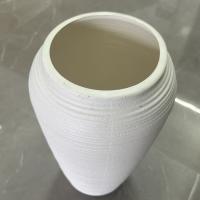 China Imitation Ceramic Flower Pot with Matte Finish and Retro Brick Design in Multiple Sizes for sale