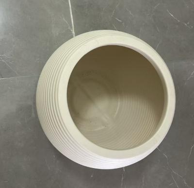 China HDPE Modern Minimalist Ceramic Flower Pot with Multiple Sizes and Long Lifespan for Home Decoration for sale