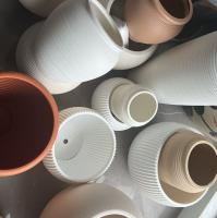 China HDPE Round Green Ivy Flower Pot with Thickened Imitation Ceramic Design and Multiple Sizes for sale