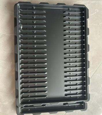 China Customized Size Eco-friendly High-temperature Resistant Anti-static Blister Tray for Electronic Components for sale