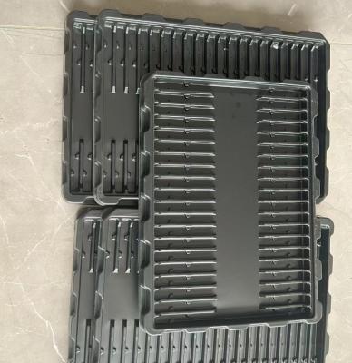 China Customized Eco-friendly Anti-static PCB Plastic Tray for Electronic Components Blister Packaging for sale