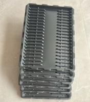 China Customized Black PS Anti-static Blister Tray for Electronic Components and Lithium Batteries for sale