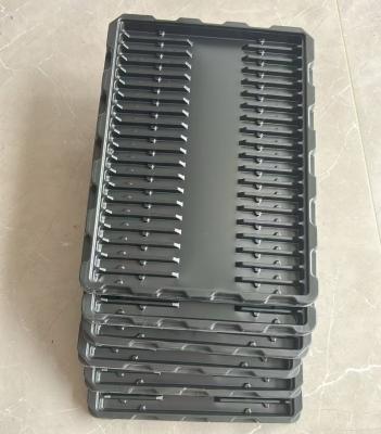 China Customized Size Eco-friendly High-temperature Resistant Anti-static Blister Tray for Electronic Components for sale