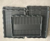 China Wholesale Black PS 40-grid 63*14*15 Anti-static Tray for Circuit Board and Jewelry Display Blister Packaging for sale