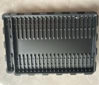 China Wholesale Black PS 40-grid 63*14*15 Anti-static Tray for Circuit Board and Jewelry Display Blister Packaging for sale