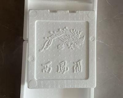 China accept customization  EPP  EPS  beverage foam container  wine shipping box  liquor transport box   foam protective box for sale