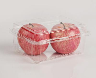 China non‑toxic plastic box  clear thermoformed container odor‑free food container  PET blister punnet  see‑through plastic housing  food contact approved plastic for sale