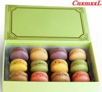China transparent macaron case macaron blister packaging disposable macaron box bakery macaron container macaron storage box macaron carry box for sale