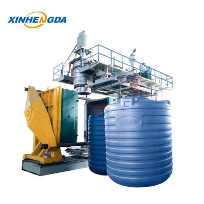 China Smooth Or Textured Extrusion Moulding Machine 2000L Hdpe Plastic Blow Molding Machine for sale