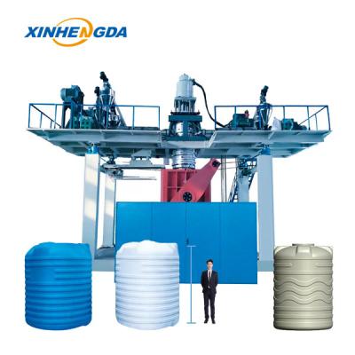 China 5 Layer Extrusion Blow Molding Machine 2000L Capacity For Big Size Plastic Production for sale
