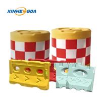 China High Speed Custom Blow Molding Machine For HDPE Plastic Road Barrier for sale