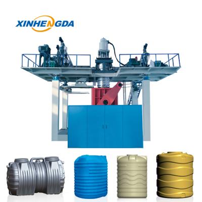 China Plastic Extrusion Blow Moulding Machine High Capacity 10000L 3-6 Ply Co-extrusion Water Tank Maker for sale