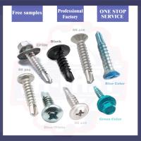 China Self Tapping Drilling Roofing Tek Screw Black Plastic Brass Carbon Stainless Steel 304 for sale