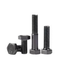 China DIN933 Hex Bolts and Nuts Grade 8.8 10.9 Zinc Plated Galvanized SUS304 25mm 45mm 60mm for sale