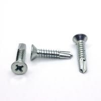 China Metric Stainless Steel Self Drilling Screw Phillips Flat Head M4.2 for Building for sale