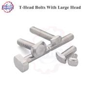 China DIN Standard Galvanized Zinc T-Head Bolt M6 M8 M10 M12 for Solar Panel Mounting for sale