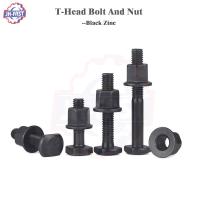 China DIN Standard Galvanized Zinc T-Head Bolt M6 M8 M10 M12 for Solar Panel Mounting for sale