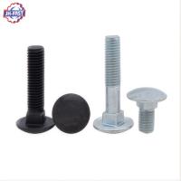 China ZINC Finish 8.8 Carbon Steel Large Carriage Bolts DIN603 Square Neck Cup Head M10 for sale