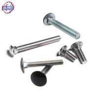 China ZINC Finish 8.8 Carbon Steel Large Carriage Bolts DIN603 Square Neck Cup Head M10 for sale
