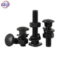China ZINC Finish 8.8 Carbon Steel Large Carriage Bolts DIN603 Square Neck Cup Head M10 for sale