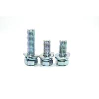 China Assorted M4-M12 Grade 8.8/10.9/12.9 Hex Bolts with Spring Lock Plain Washer Assemblies for sale