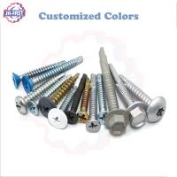 China ROHS ISO 9001 Certified Stainless Steel Self Drilling Tek Screw for Roofing 8mm for sale