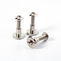 China Customized Stainless Steel Pan Head Chicago Screw M4 M5 M6 for Leather Belt Book Binding for sale