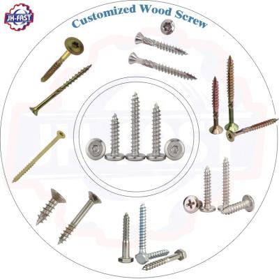China Metric Stainless Coated Star Deck Screws Torx M8 M4x12 50x50 3x40 Wood Screws for sale