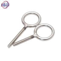 China Grade 8.8 Galvanized Heavy Duty Oval Sheep Welding I Bolt DIN 444 SS 304 Eyebolt for sale