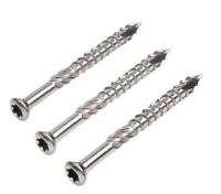 China Metric Stainless Coated Star Deck Screws Torx M8 M4x12 50x50 3x40 Wood Screws for sale