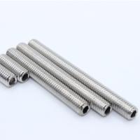 China ISO Standard Stainless Steel Headless Set Screw with Full Thread and Hex Socket for sale