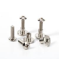 China ISO9001 Mini Chicago Screws M4 M6 M8 Flat Round Slotted Blind Head Male Female Metric for sale