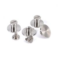 China ISO9001 Mini Chicago Screws M4 M6 M8 Flat Round Slotted Blind Head Male Female Metric for sale